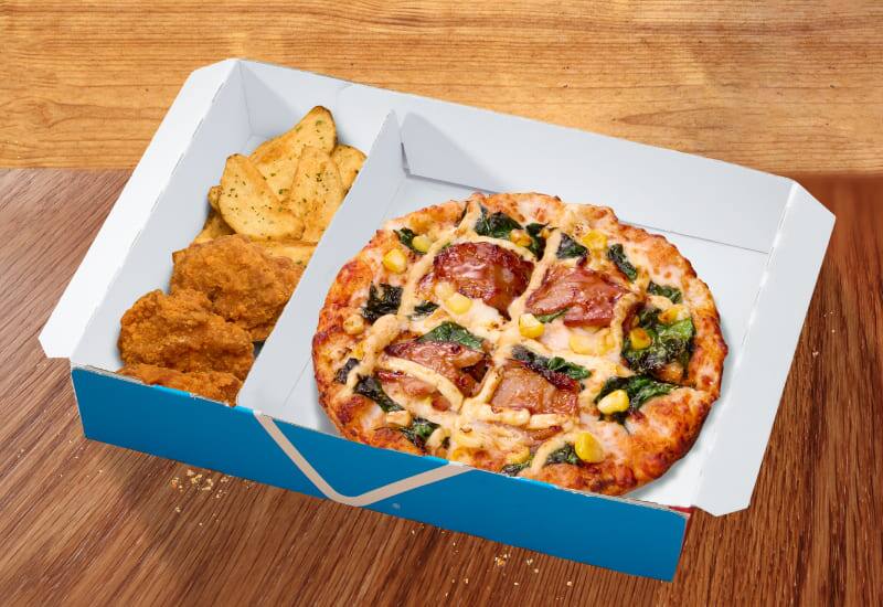 Charcoal Grilled Chiki Teri Any 2 Sides Dominos Pizza